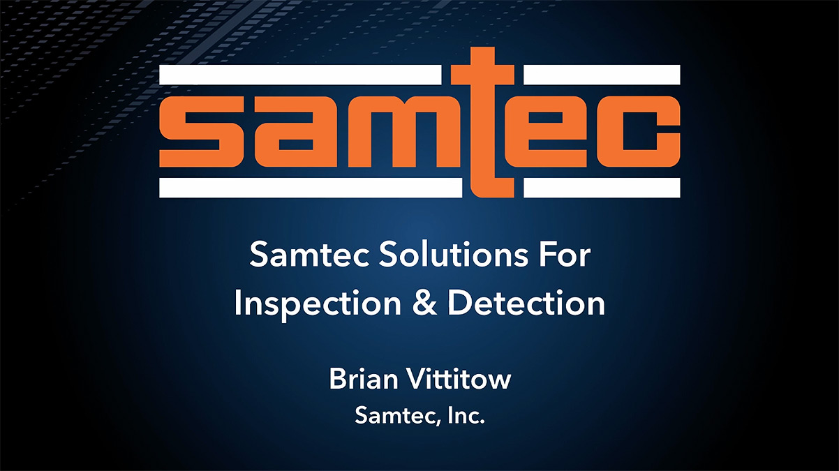 Inspection & Detection Connectors and Product Applications
